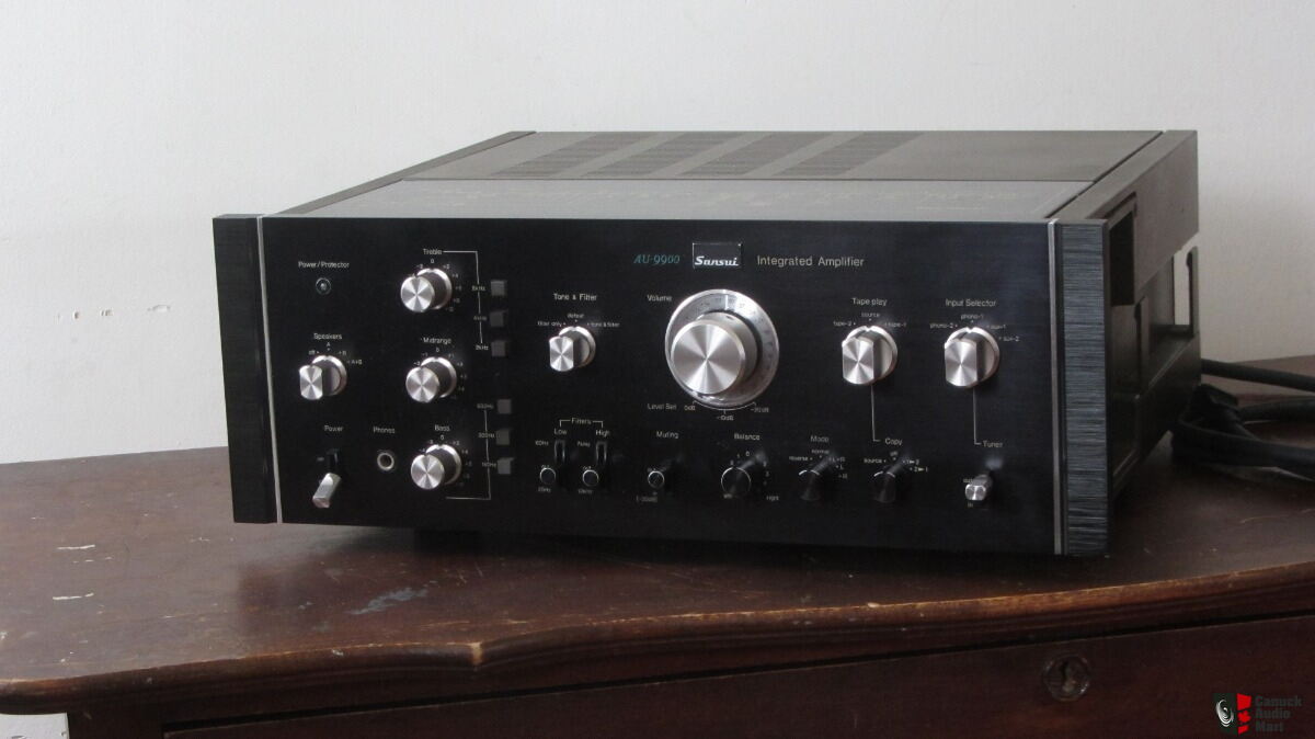 Sansui AU-9900 80W stereo integrated amplifier Photo #4319907 - UK ...
