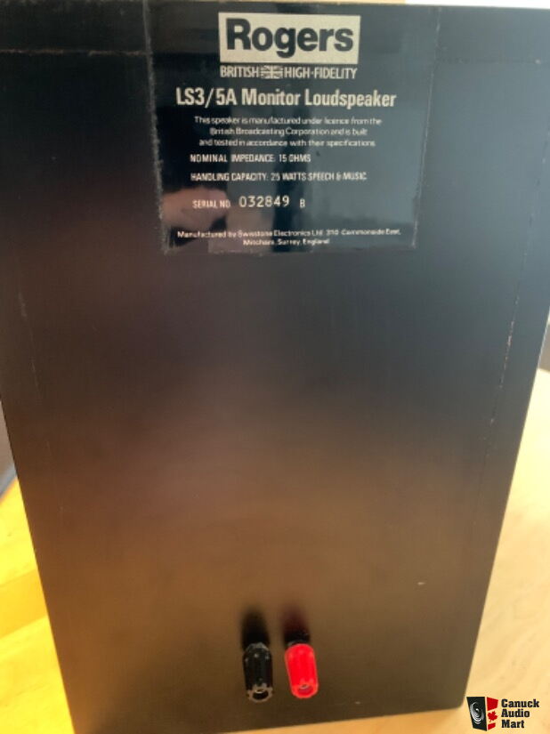 Rogers ls3/5a Photo #4322365 - US Audio Mart