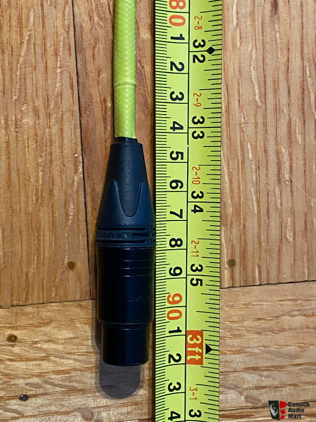 Silver wire XLR interconnect, single channel / cable Photo #4323234 ...