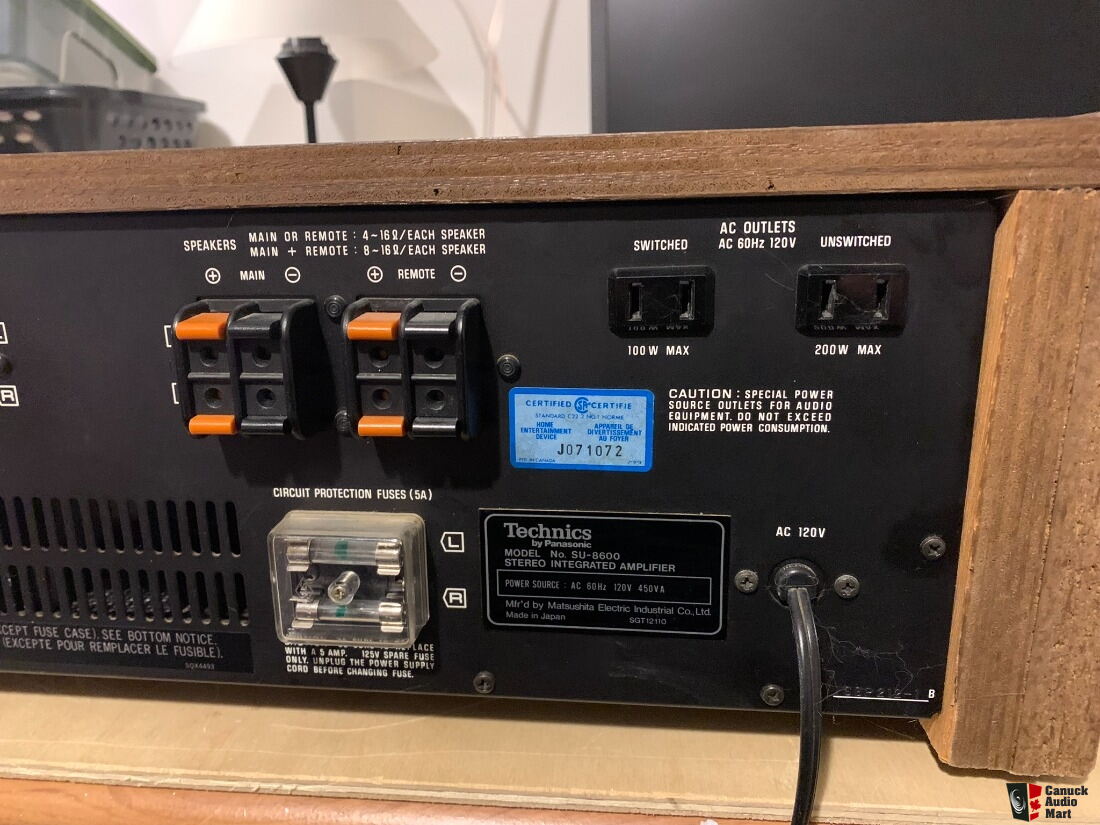 Technics SU-8600 & ST-8600 Photo #4326028 - Canuck Audio Mart
