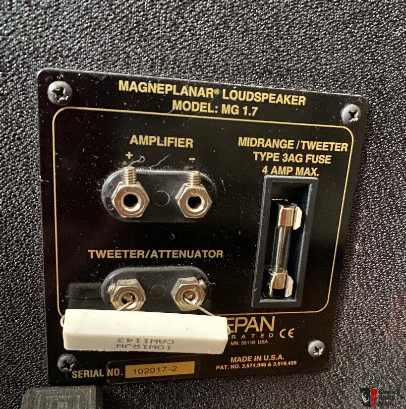 Magneplanar 1.7 Photo #4326140 - Canuck Audio Mart