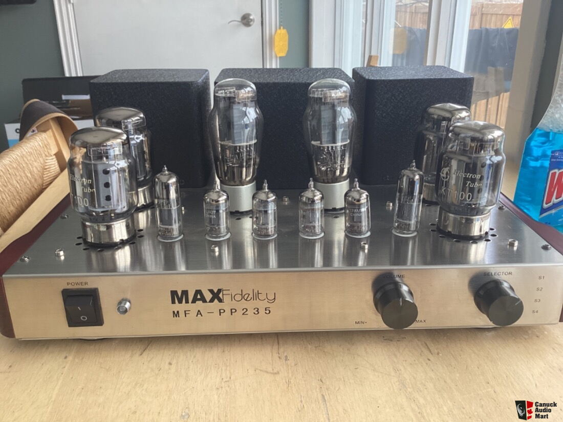 MFA-235 Tube integrated amplifier For Sale - Canuck Audio Mart