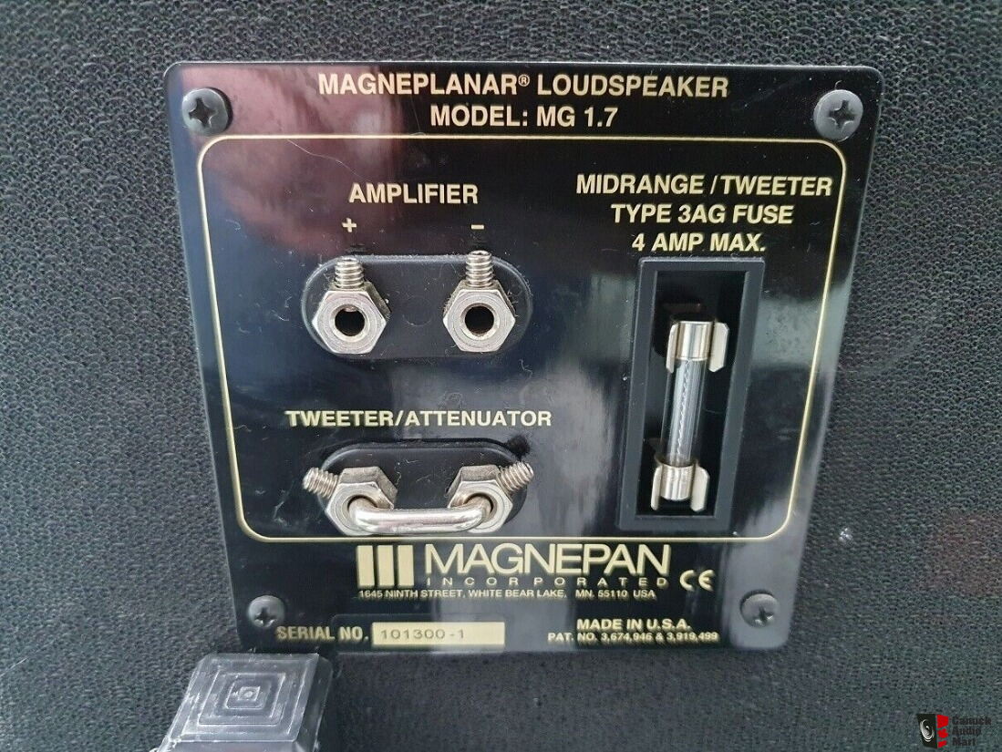 Magnepan 1.7 speakers Photo #4328060 - US Audio Mart