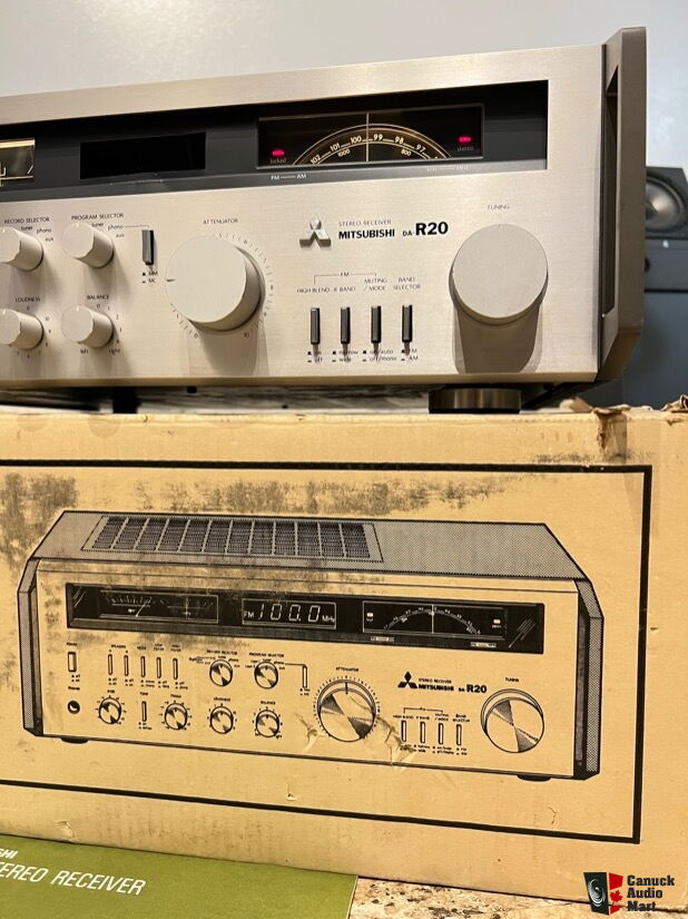 Refurbished 1981 Mitsubishi DA-R20 Receiver BIG Top of the line ...