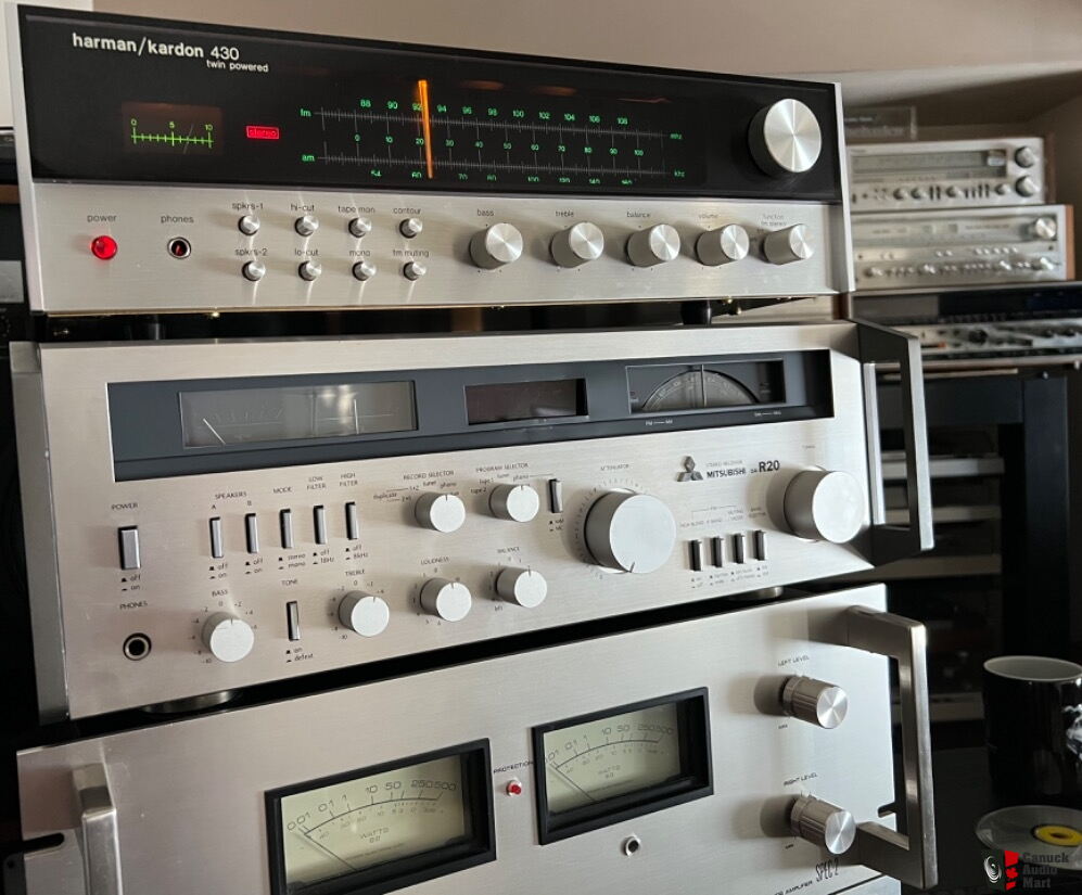 Refurbished 1981 Mitsubishi DA-R20 Receiver BIG Top of the line ...