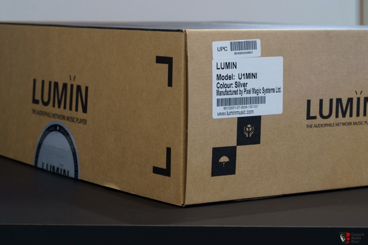 Lumin U1 Mini & SBooster Power Supply with Audio Sensibility Signature ...
