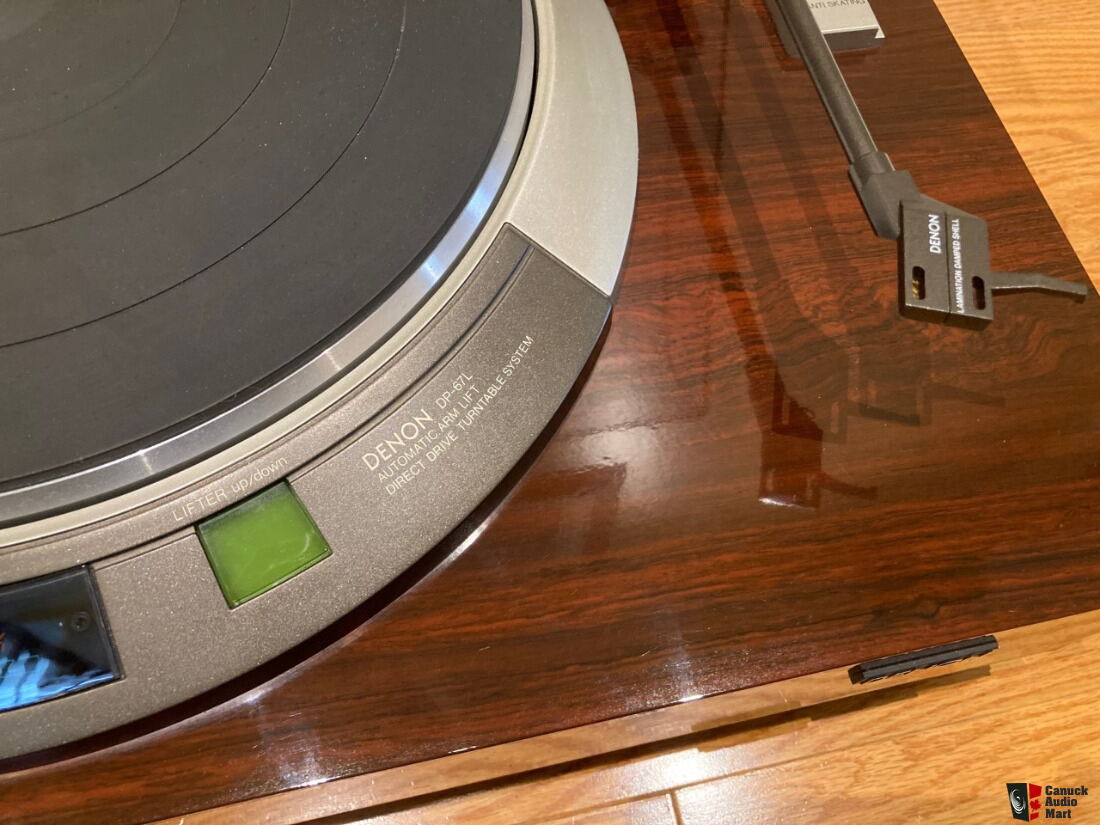 Denon DP-67L (DP-72L) top model direct drive turntable Photo #4330144 ...