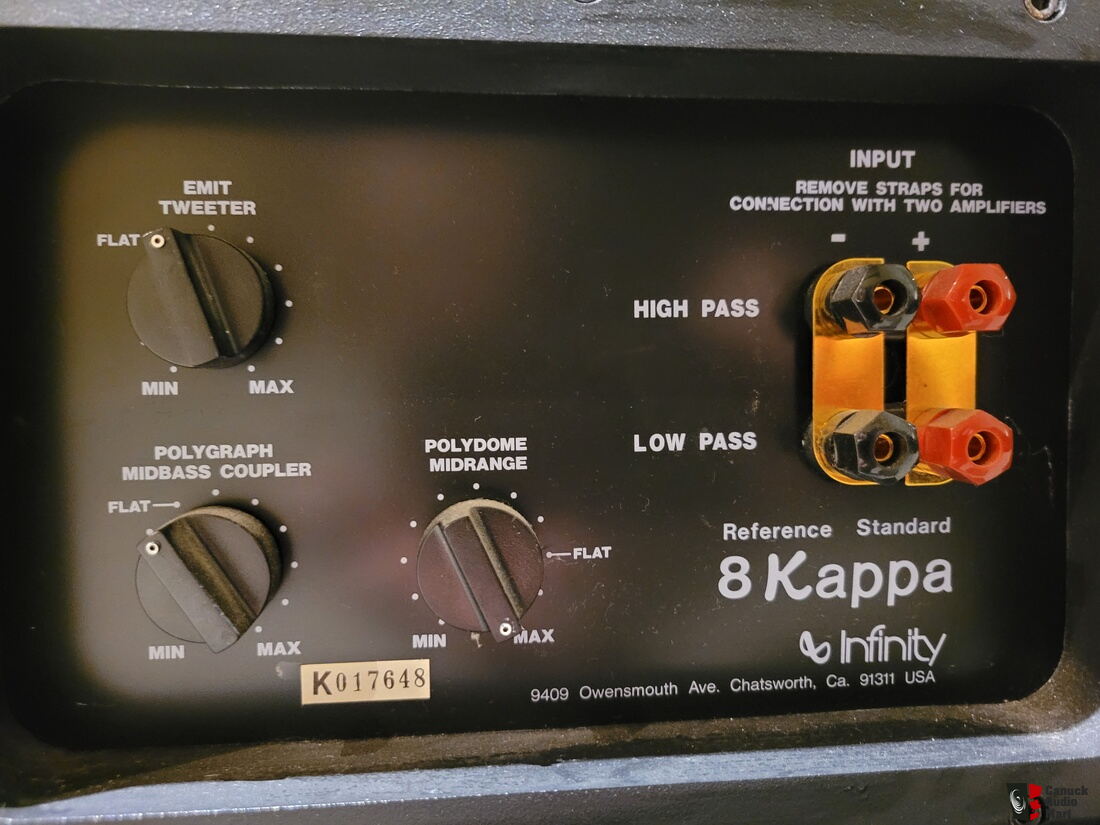 Infinity Kappa 8 - Mids (Polydomes) need repair or replacement Photo ...