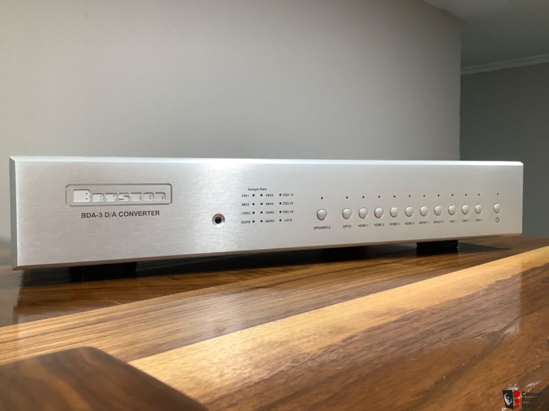 Pending to Kyle - Bryston BDA-3 - Silver 17 For Sale - US Audio Mart
