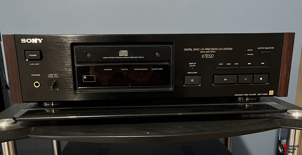 Sony CDP X7esd For Sale - Canuck Audio Mart