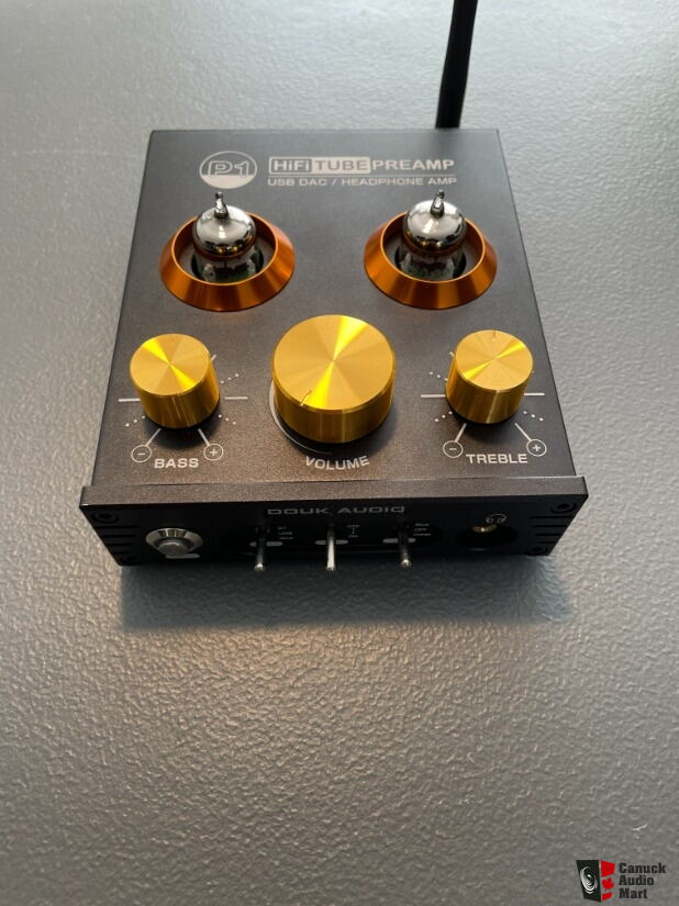 P1 Hi-Fi Vacuum Tube Preamp, USB DAC decoder, Bluetooth headphone ...
