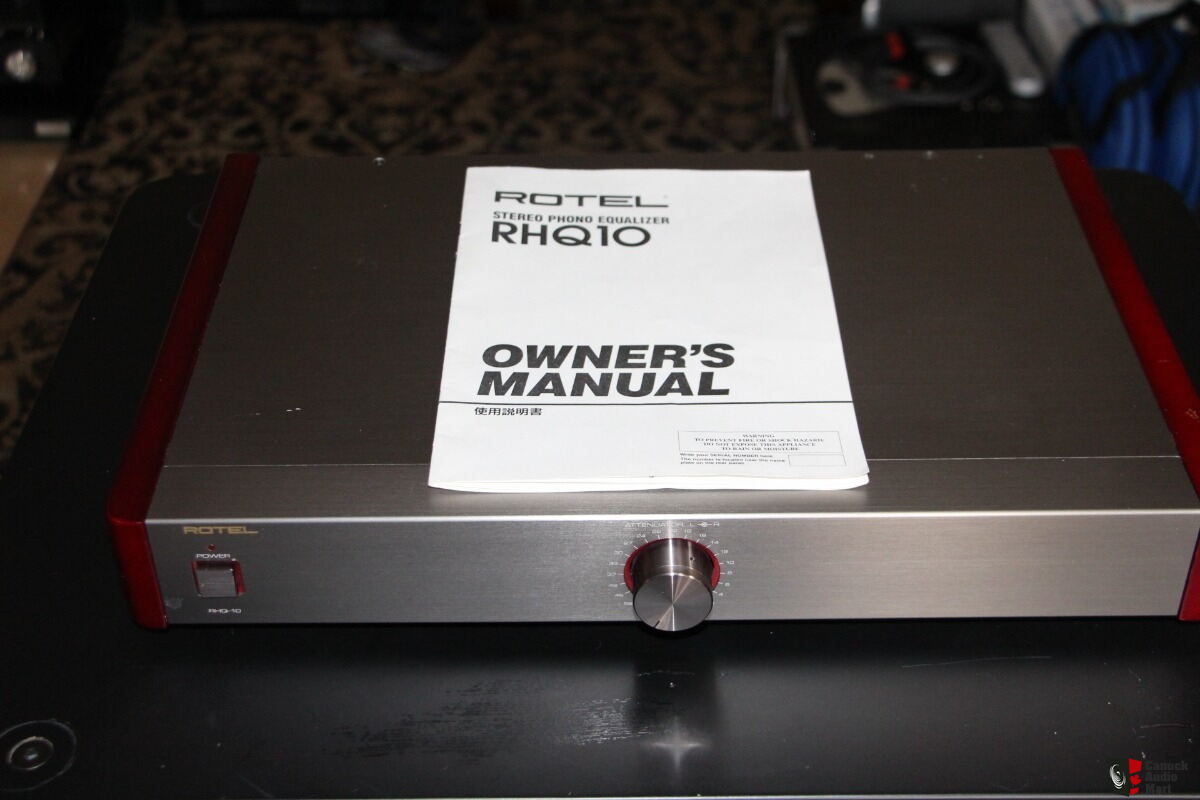 Rotel Michi RHQ-10 phono preamplifier Photo #4332550 - UK Audio Mart