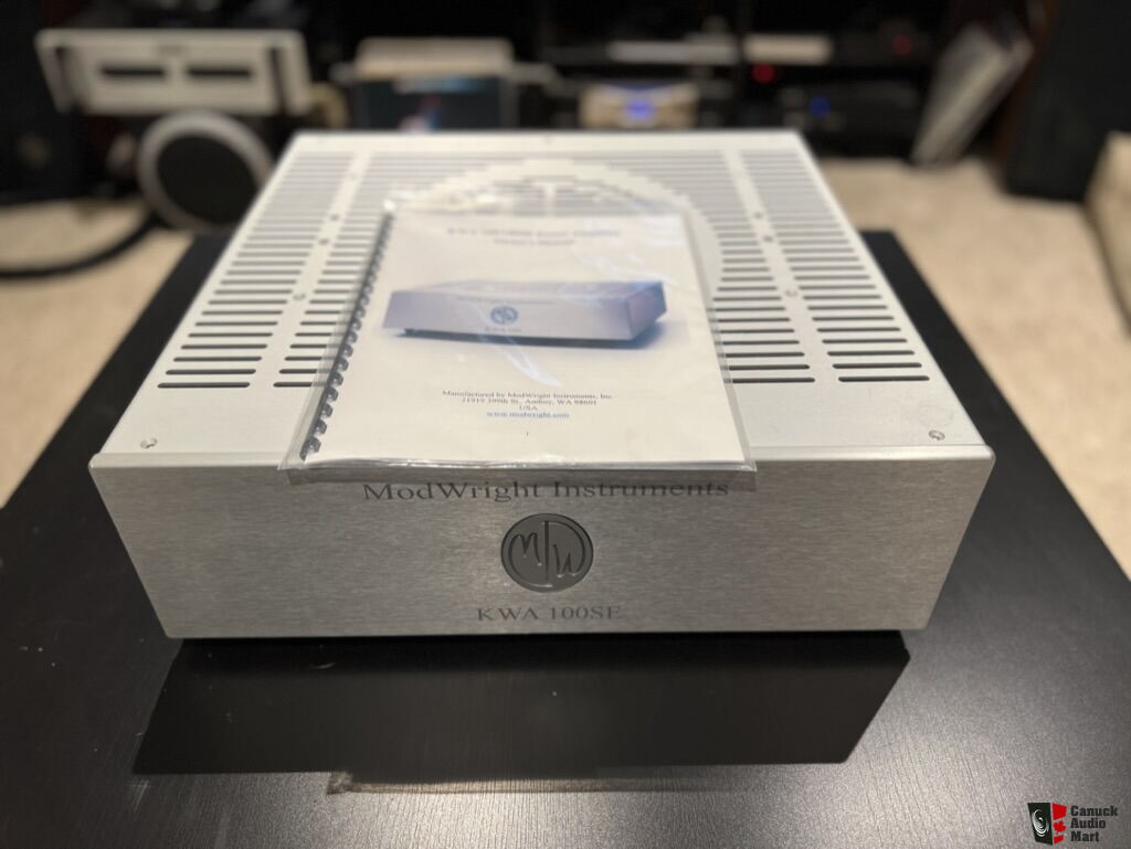 Modwright KWA-100SE Signature Edition MOSFET Amplifier Photo #4332828 ...