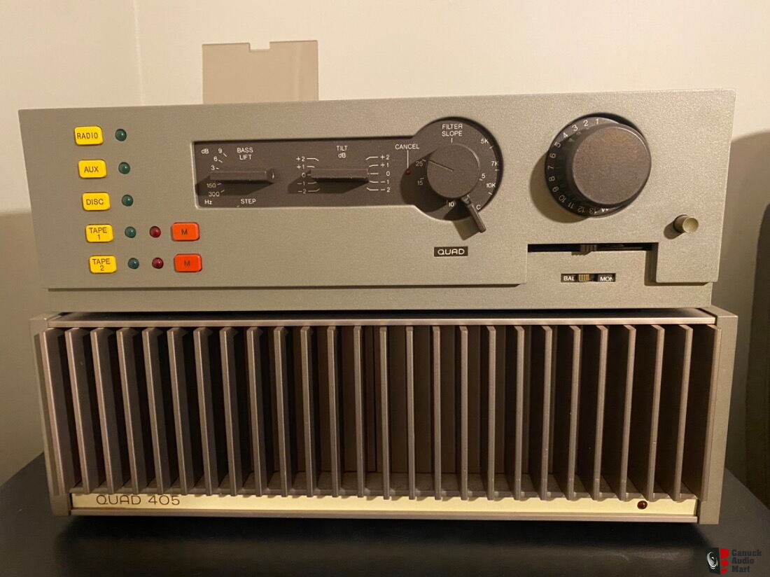 Quad 44 and a Quad 405 Photo #4334187 - Canuck Audio Mart