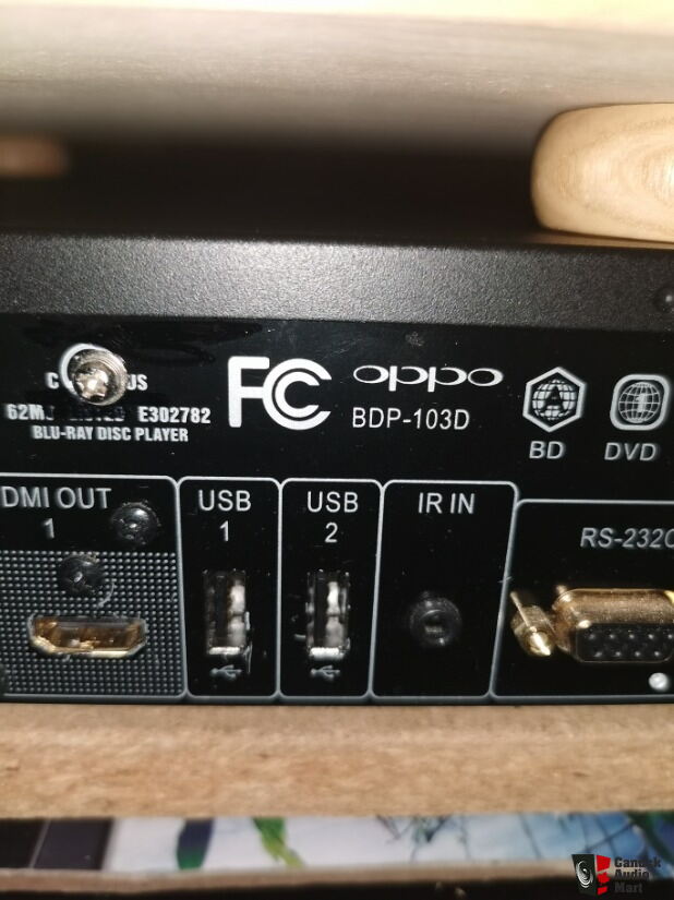 oppo 103 darbee with oppomod i2s & oppomod power supply $925--- reduced ...