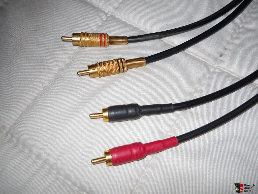 vintage DISCWASHER GOLD ENDS interconnect cable Photo #433574 - Canuck ...