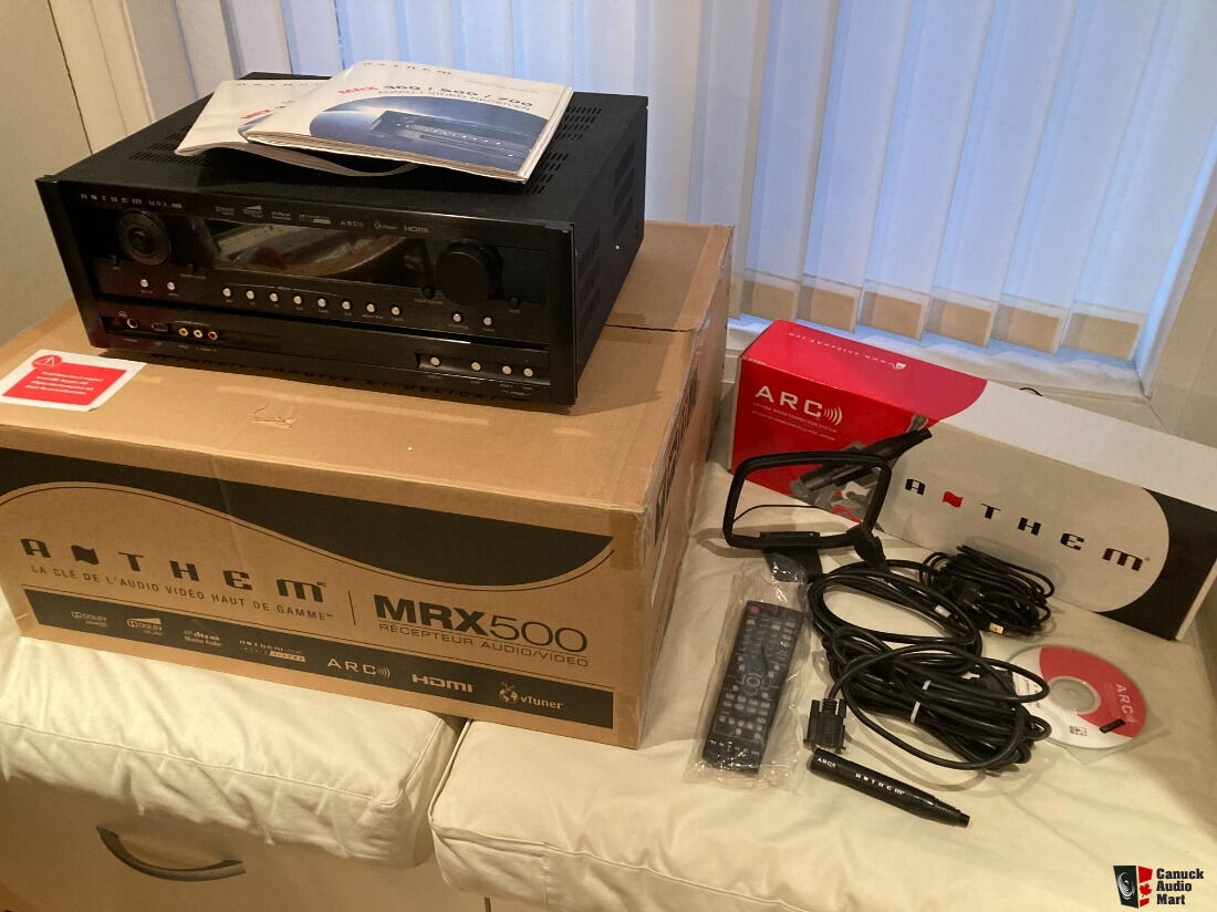 Anthem MRX 500 7.1 A/V Receiver Photo #4336465 - Canuck Audio Mart