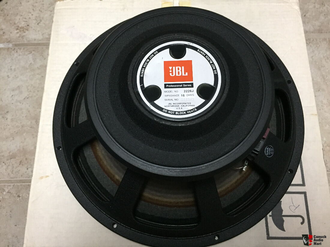 JBL 2226 15" Woofer's Photo #4338172 - US Audio Mart
