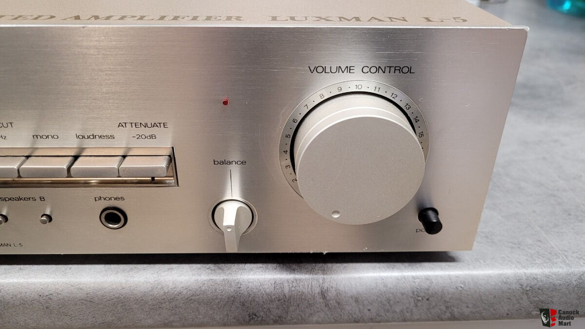 Luxman L5 Integrated DC Amp - Japan Photo #4338974 - Canuck Audio Mart