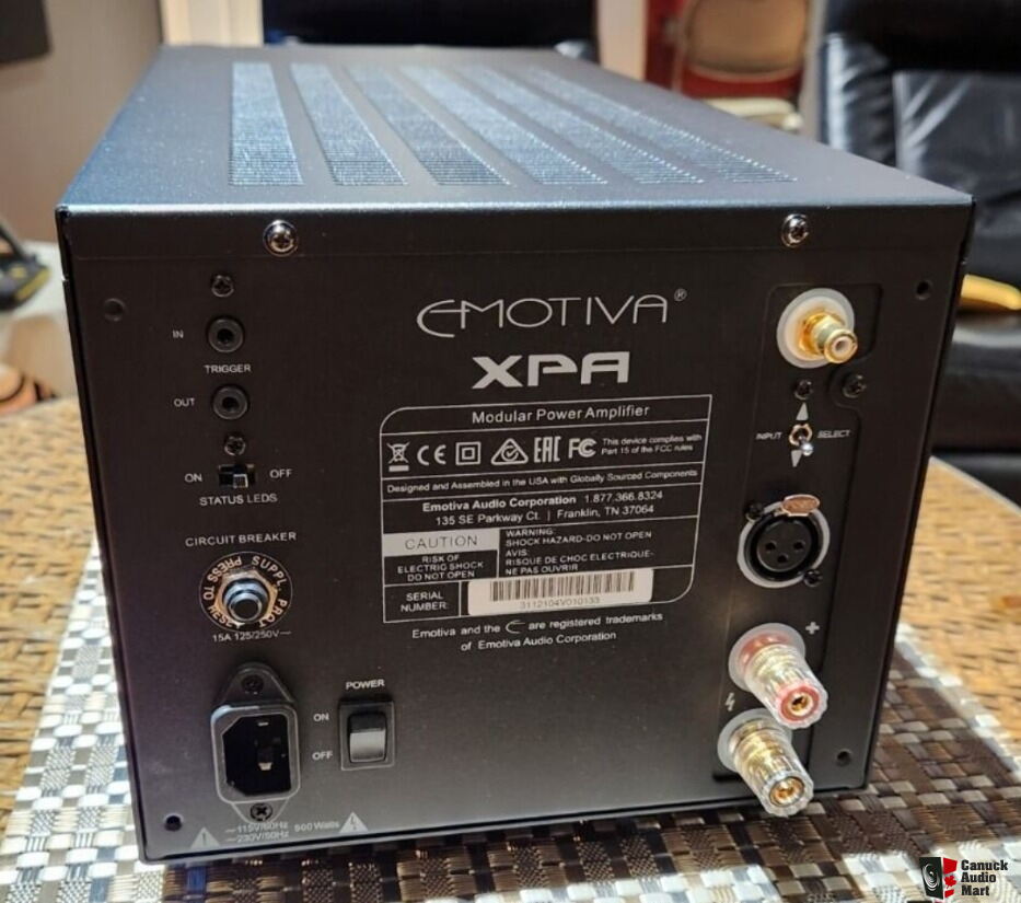XPA HC-1 High Current Monoblock Amplifier Photo #4342687 - UK Audio Mart