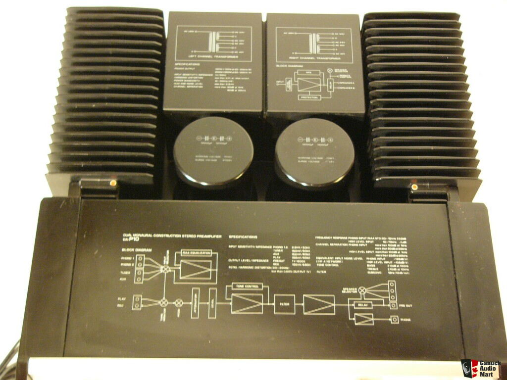 Mitsubishi DA-P10 Preamp and DA-A15 Amplifier Photo #434362 - Canuck ...
