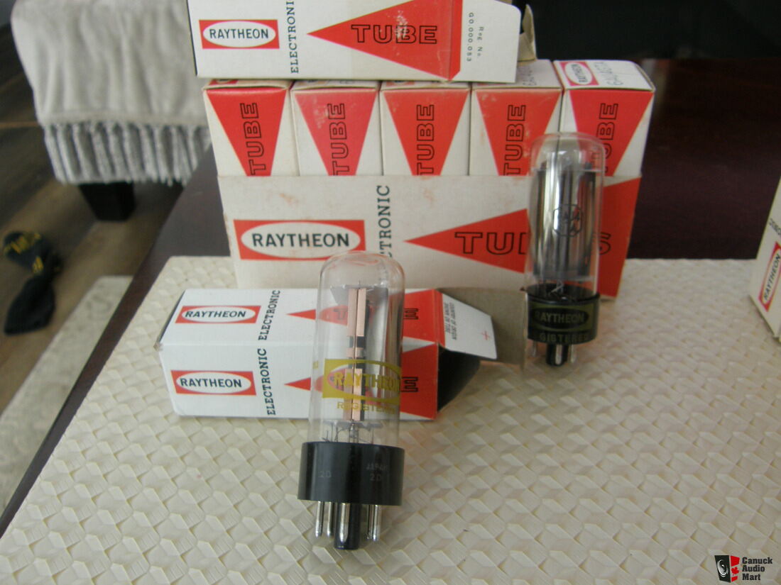 Vacuum tubes. NIB Raytheon 6AU4GTA tubes For Sale - US Audio Mart