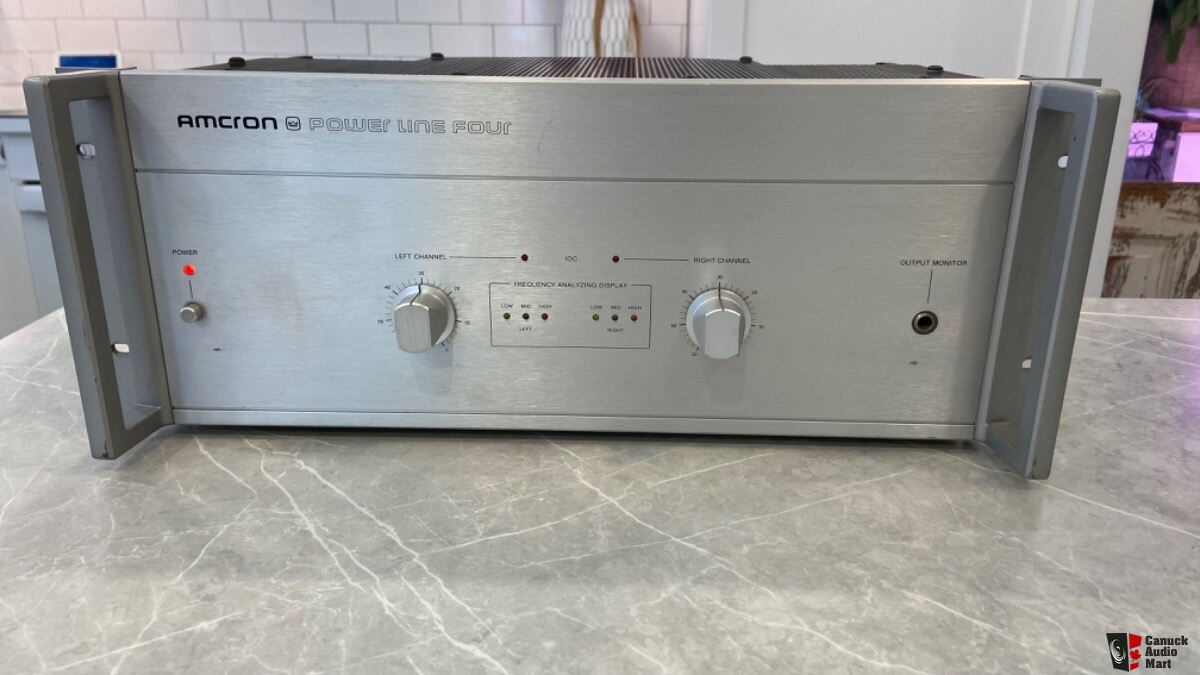 Amcron CROWN POWER LINE FOUR,,,perfect working,,free canada shipping ...