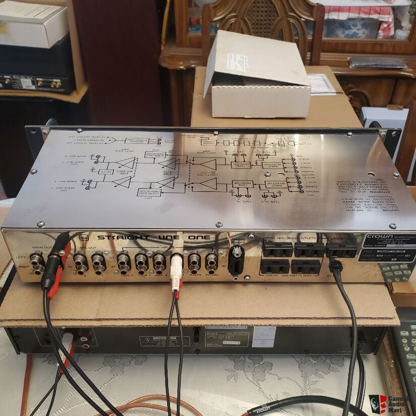 Crown (Amcron) Straight Line One - Pre Amp Photo #4345410 - US Audio Mart