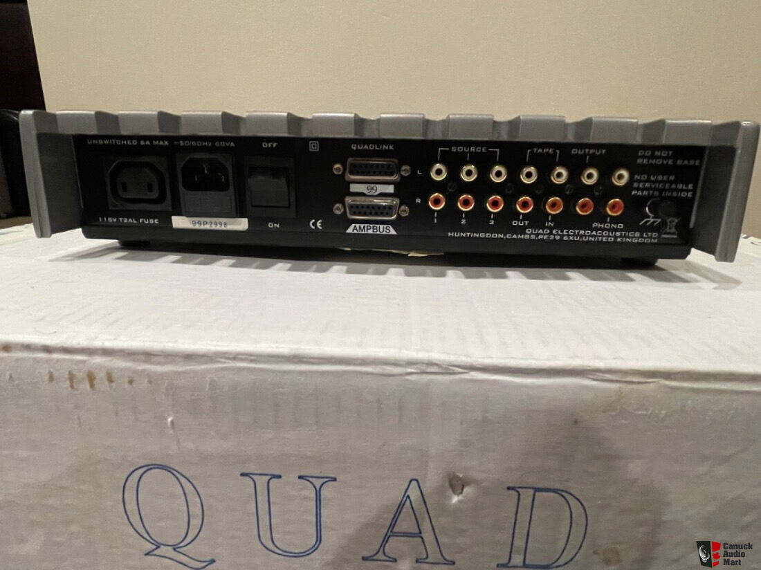 Quad 99/909 preamp/amplifier excellent condition Photo #4345769 - US ...