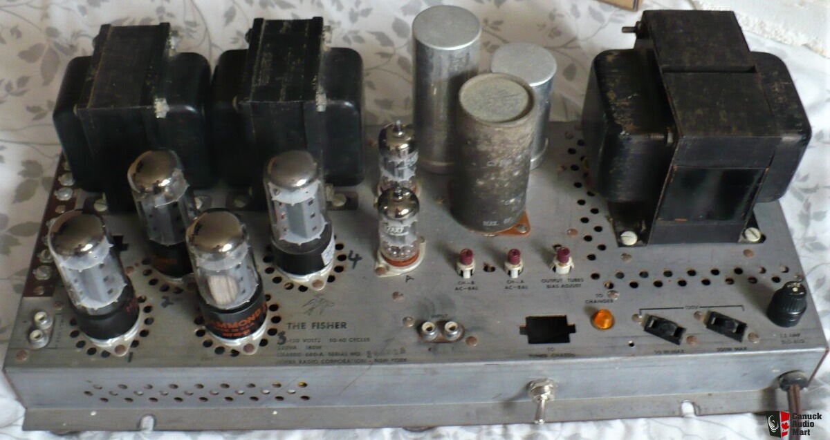 Fisher 680-A 7591 Stereo Tube Power Amplifier Console Pull Some Updates ...