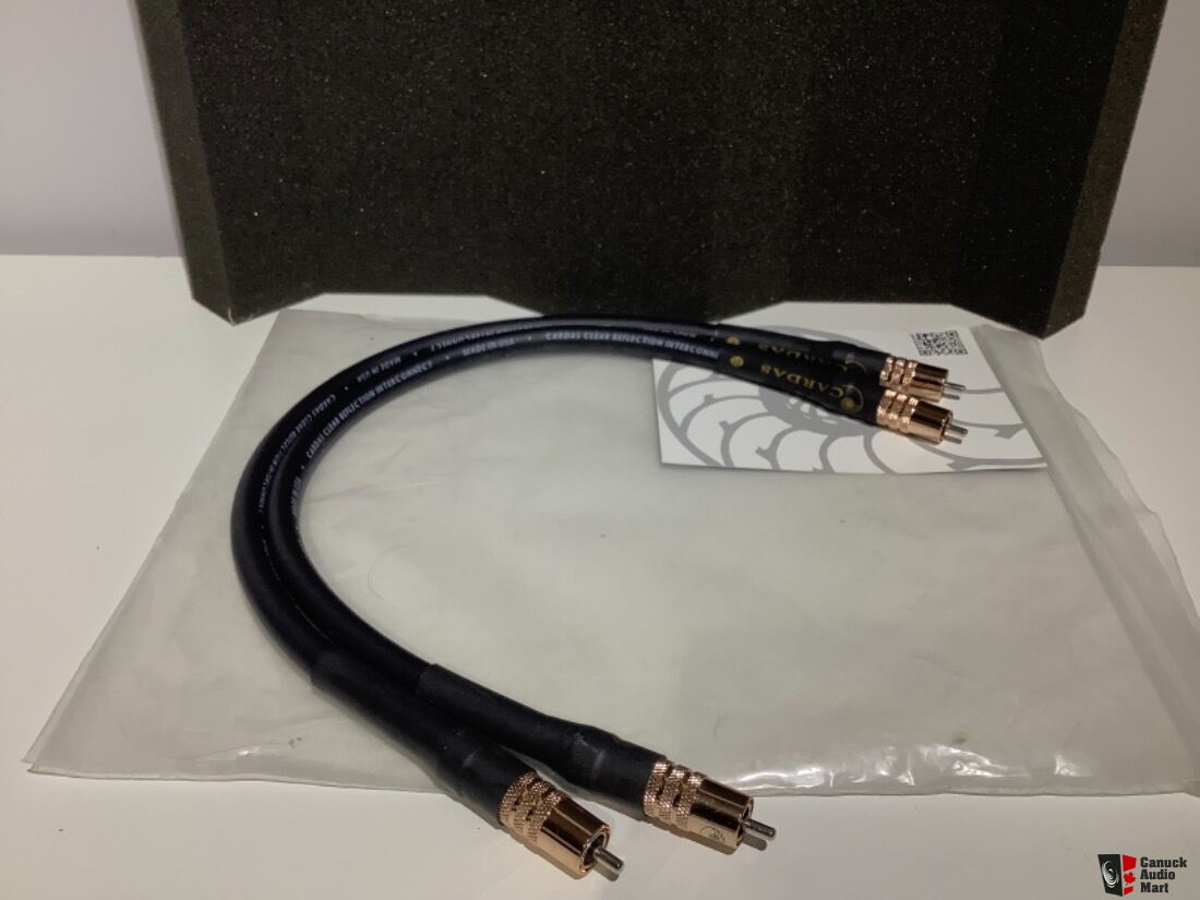 Cardas Clear Reflection 0.5M RCA Dealer Ad - US Audio Mart