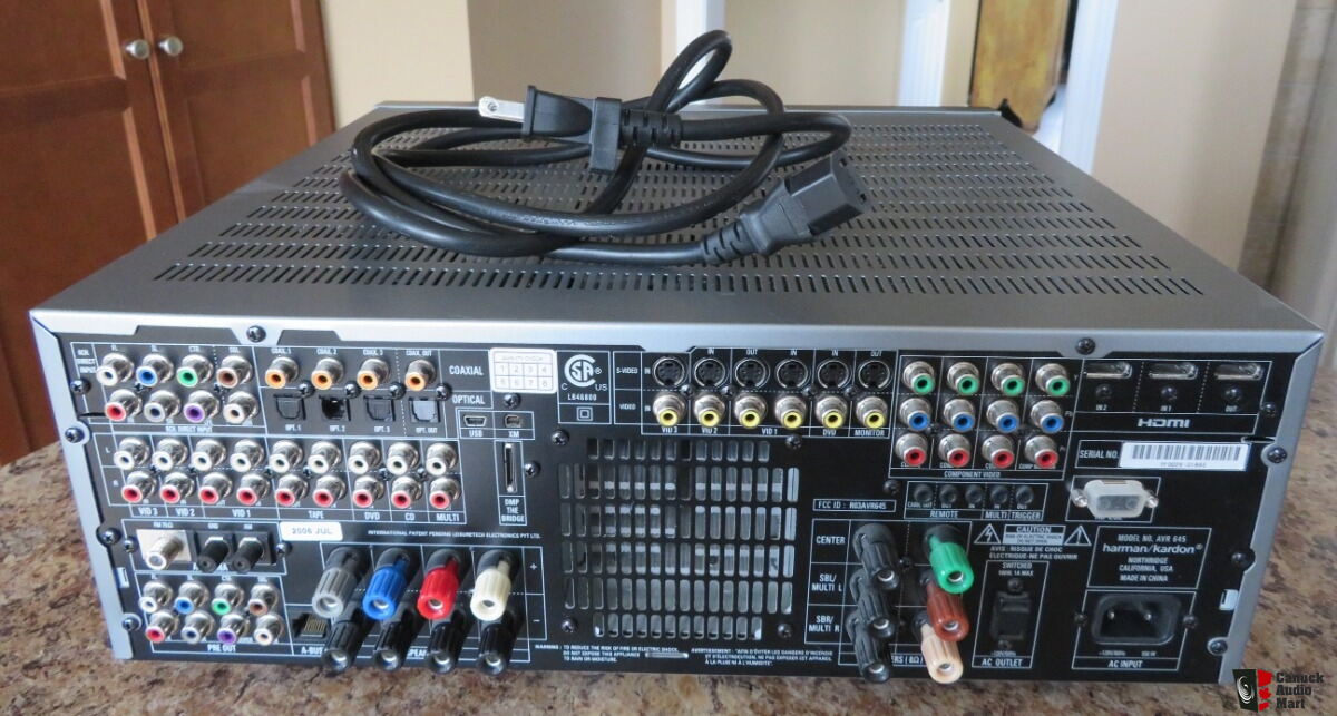 Harman Kardon AVR 645 Receiver Photo #4348967 - Canuck Audio Mart