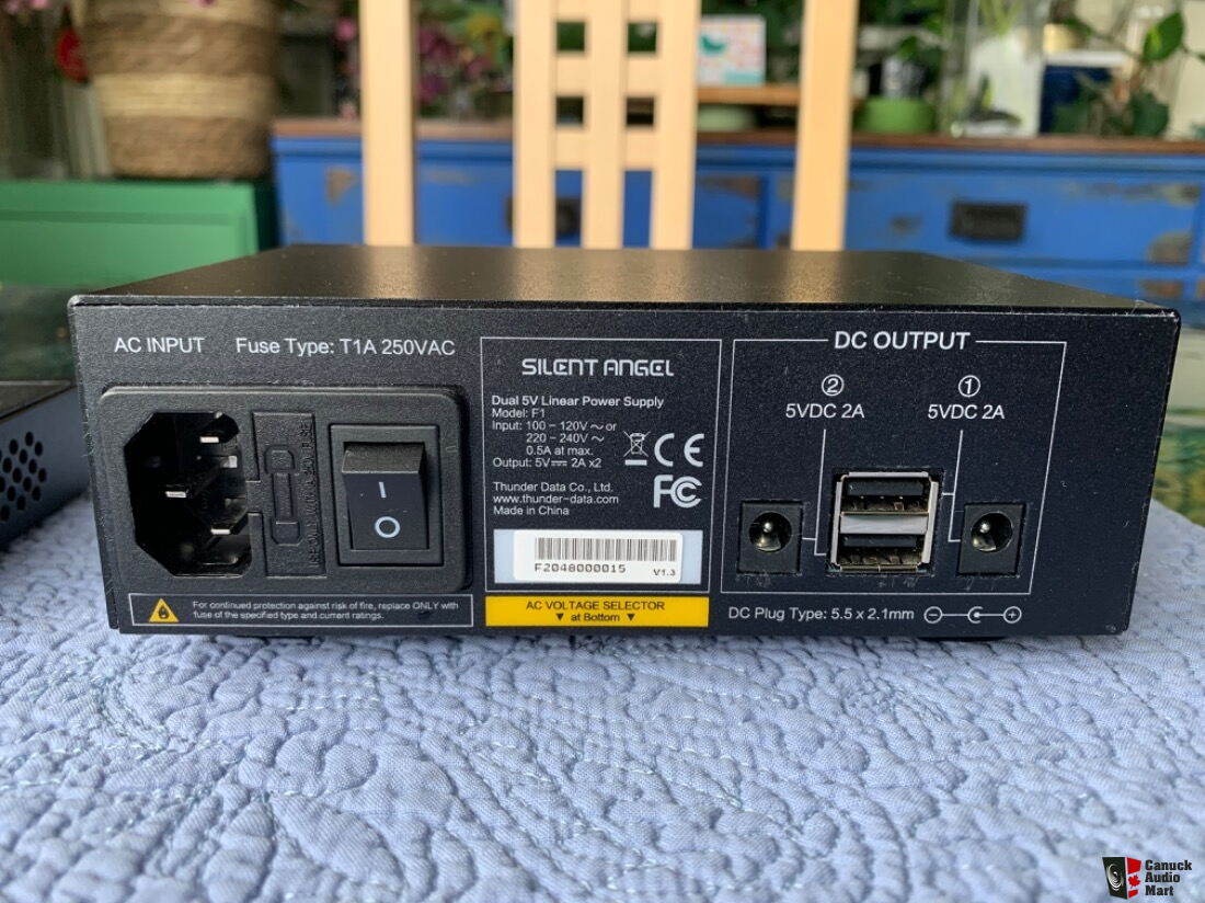Silent Angel Forester F1 Power Supply and Silent Angel Bonn N8 Switch