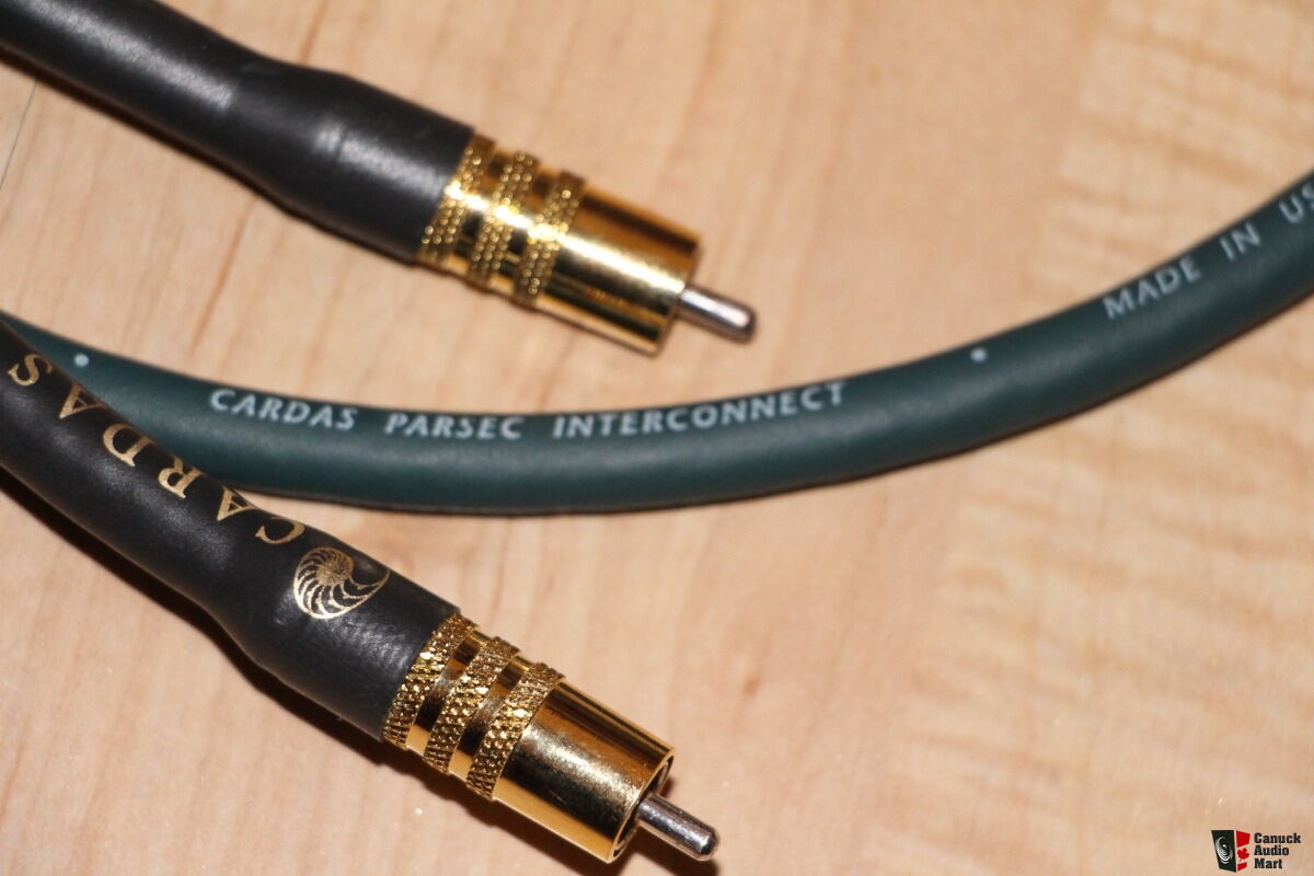 Cardas Parsec interconnect cables, 1 meter RCA Photo #4353191 - Canuck ...