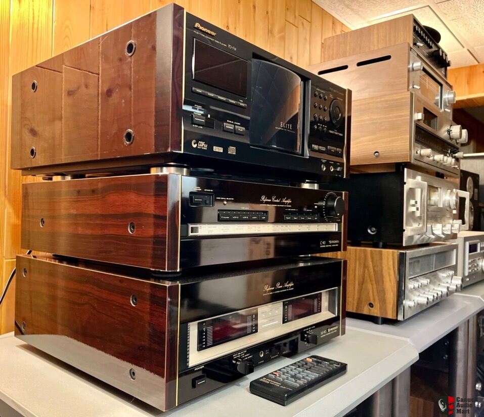 Pioneer ELITE Flagship ~90lbs Stack Rosewood sides 400 CD PD-F19 / M-90 ...