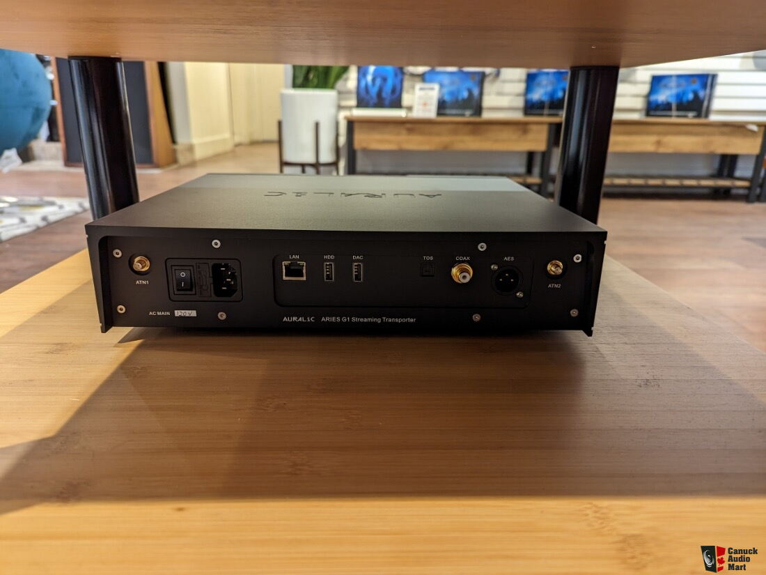 Auralic Aries G1 Streamer, w/Hoer Wege PS: Excellent Trade-In; acX ...