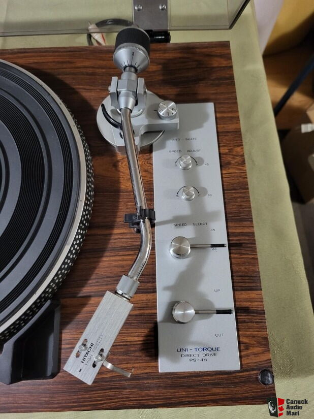 Vintage Hitachi PS48 Turntable Photo #4353977 - US Audio Mart