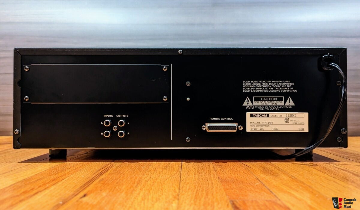 Tascam 112 MKII Cassette Deck / Fully Serviced & Tested by a Pro ...