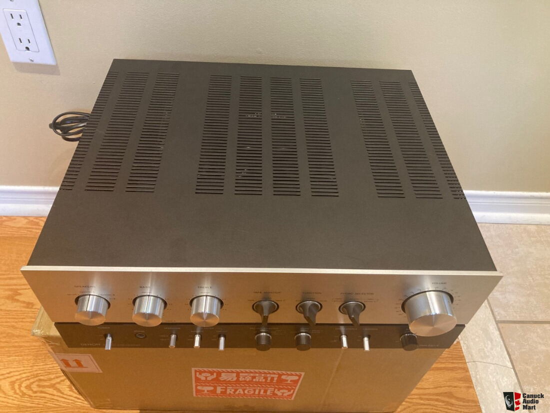 Denon PMA-850 II top model Class A / B amplifier Photo #4355196 ...
