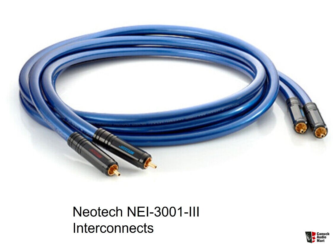 Neotech NES-3003 Speaker Cables & NEI-3001-III Interconnects Msrp ...
