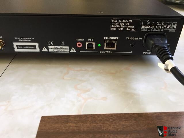 Bryston BCD-3 cd player mint! Photo #4357725 - Canuck Audio Mart