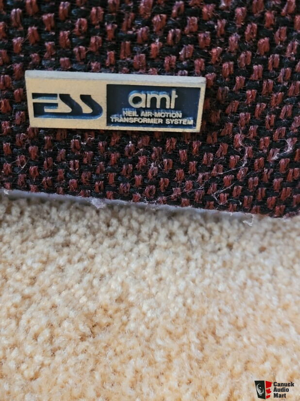 ESS amp, pre-amp and ESS heil monitor speakers Photo #4358438 - Canuck ...