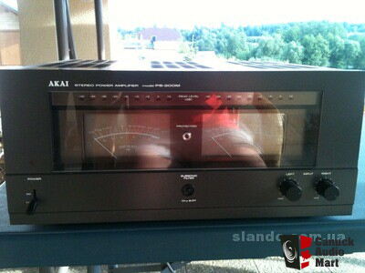 Rare Akai Power Amplifier PS-200M-Performance Upgraded with Matching ...