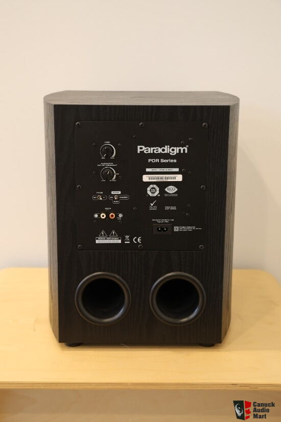 Paradigm PDR-100 subwoofer Photo #4359878 - Canuck Audio Mart