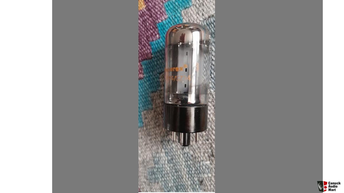 5AR4 (Mullard) labeled Amperex For Sale - Canuck Audio Mart