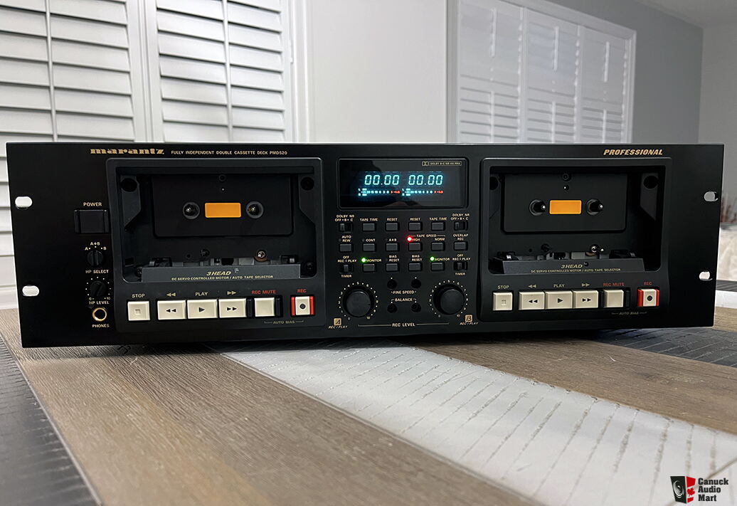 Marantz PRO PMD-520 Super-RARE, double-speed capable, includes 44 NOS ...
