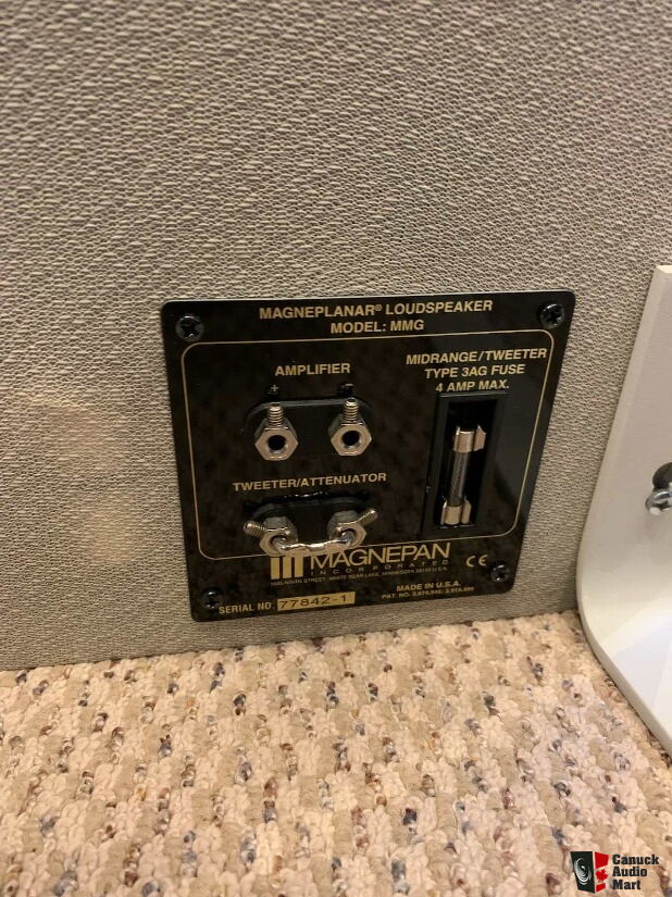 Magnepan MMG Speakers - with Original Box Photo #4362960 - Canuck Audio ...