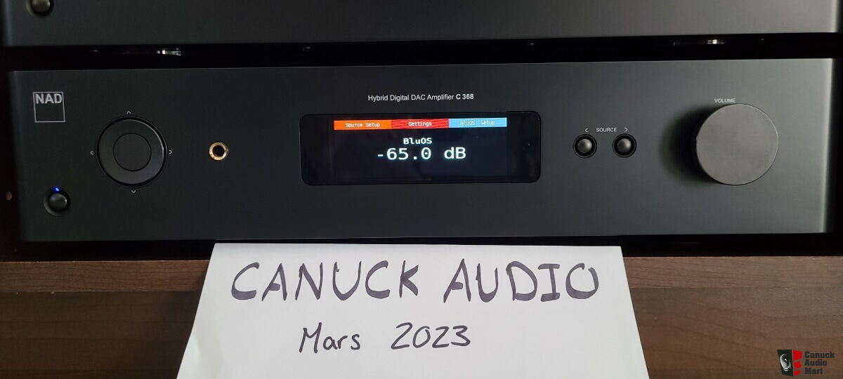 NAD C 368 BLUOS Integrated Amplifier with MDC BLUOS CARD Photo #4363048 ...