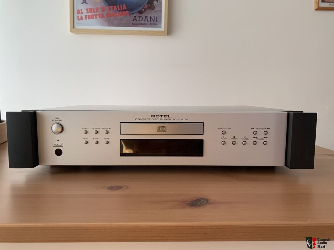 Rotel RCD-1072 CD Player - Mint with Box and Remote For Sale - US Audio ...