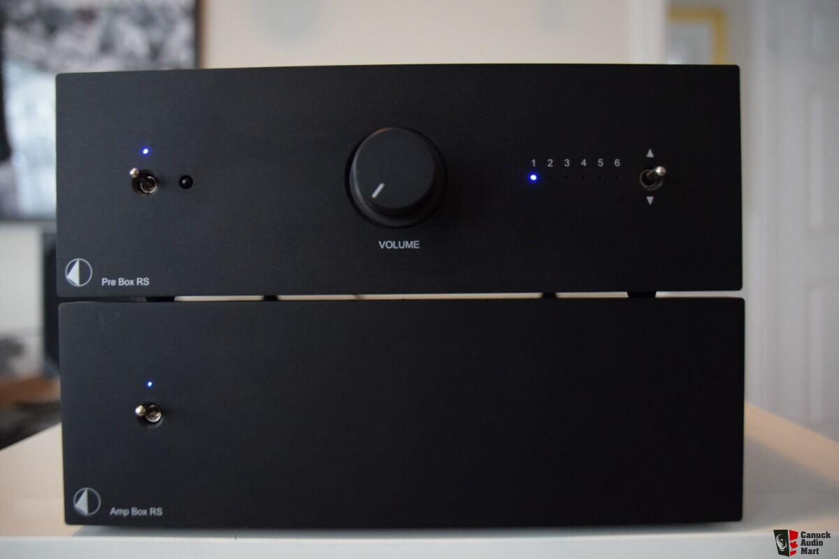 Project Pre Box RS and Amp Box RS For Sale - Canuck Audio Mart
